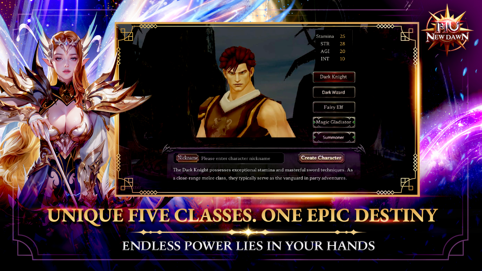 MU NEW DAWN IS OPEN FOR CBT! - MU New Dawn